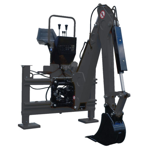 Tractor backhoe - C series - SIGMA 4 S.r.l. - hydraulic