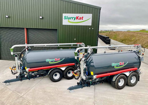 Tandem axle slurry tanker - SlurryKat Ltd. - vacuum