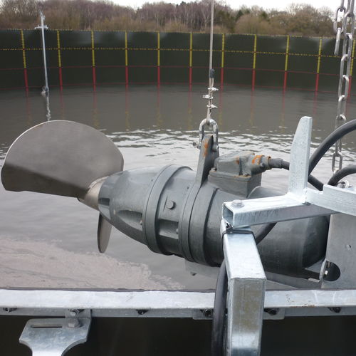 Vertical slurry mixer - Storth Ltd. - submersible / electrically ...
