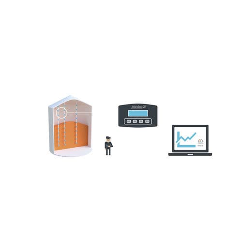 Grain monitoring system - TMS2500 - Agrolog - for silo / temperature ...