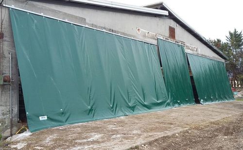 Wind protection netting - TECNOENGINEERING s.r.l. - polyester / for ...