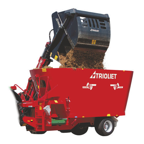 Silage unloading shovel bucket - Triomaster S - Trioliet B.V.