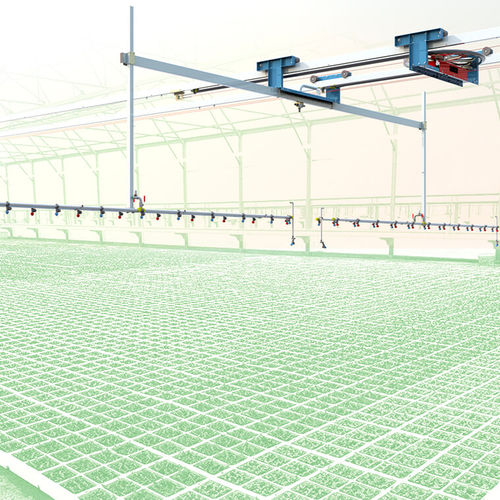 Greenhouse irrigation boom - IRMO4 - URBINATI Srl - suspended / mobile ...