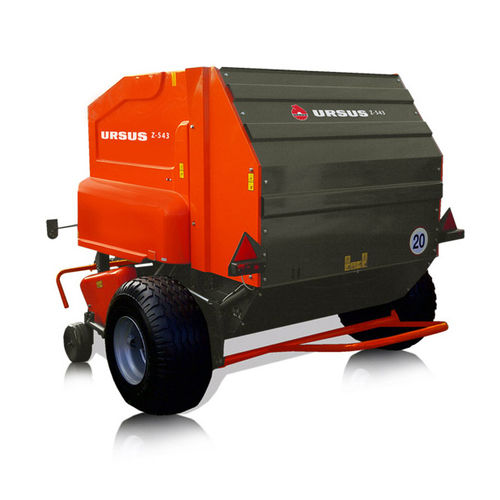Round baler - Z-543/A - URSUS S.A. - fixed chamber / silage