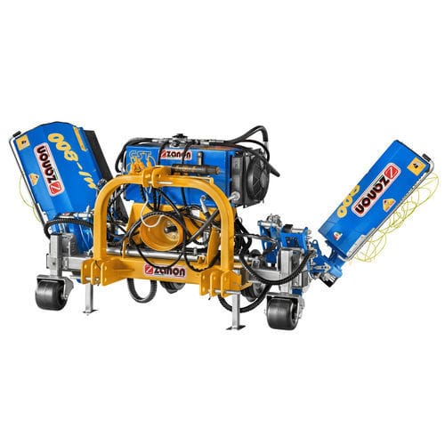 Mechanical weeder - CST+DMI doppia - ZANON Srl - mounted / vineyard ...