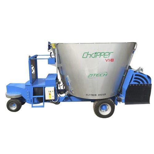 Vertical mixing wagon - CHOPPER - ZITECH SRL - self-propelled / front ...