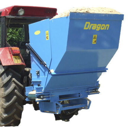 Mounted straw blower - DRAGON - ZITECH SRL - bedding / for sawdust