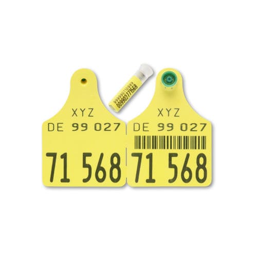 Cattle ear tag - FLEXOplusGENO D/D - Caisley International GmbH - for ...