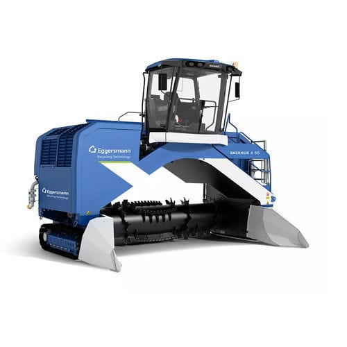 Self-propelled compost turner - BACKHUS A 50 / A 55 - Eggersmann ...