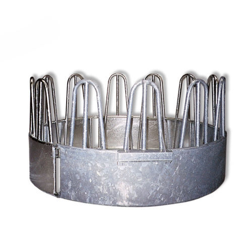 Cattle hay rack - ERRA TECNI-RAM S.L. - steel / multi-access / circular