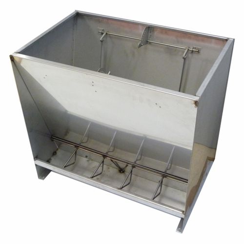 Pig hopper feeder - FM2i - Fm Grupo - stainless steel / multi-access