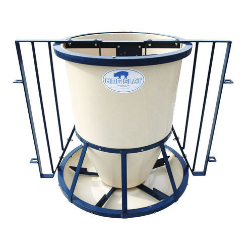 Pig hopper feeder - Hog Slat - multi-access