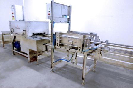 Tray destacker - Innovatec Hatchery Automation - automatic