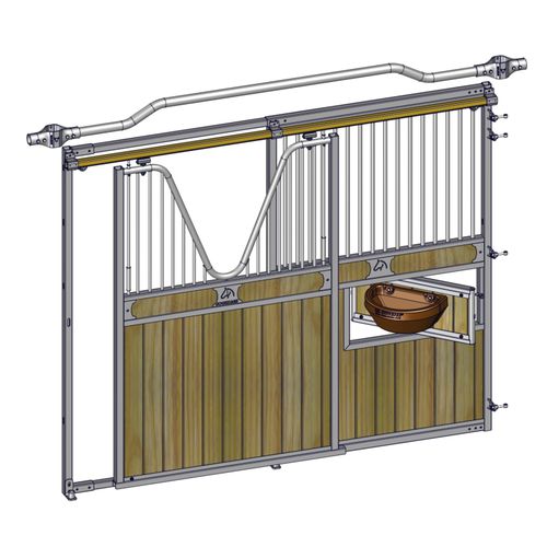 Livestock gate - BX0131 - JOURDAIN - stable / for horses / wooden