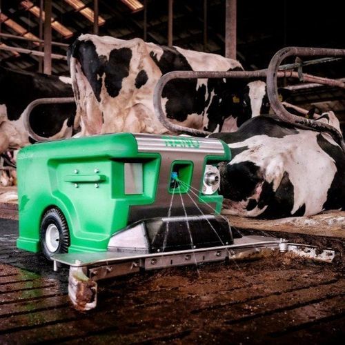 Robotic manure scraper - Nano - JOZ b.v. - straight