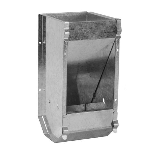 Rodent hopper feeder - VK1 - Olba B.V. - galvanized steel / wall-mounted