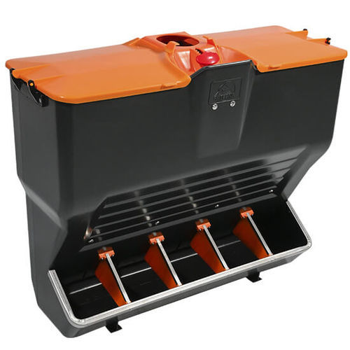 Pig hopper feeder - TR5 - Rotecna, S.A. - plastic / stainless steel ...