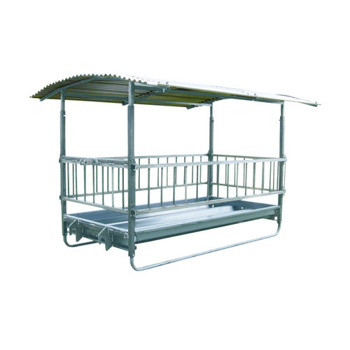 Sheep hay rack - RMT 3000 - SATENE SAS - for goats / galvanized steel ...