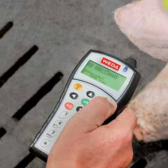 Mobile ID reader - MDE - WEDA Dammann & Westerkamp GmbH - with data storage