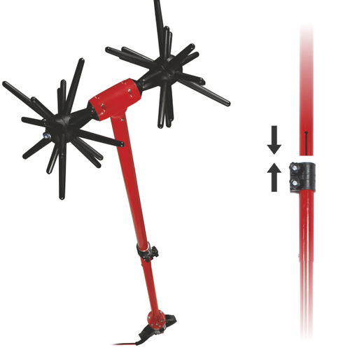 Electric olive rake - x.32 compact - Agrotechnic Crete S.A.