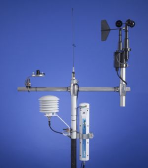 Wind speed weather station - SapIP-MICRO - Dynamax, Inc. - soil moisture / temperature / wireless