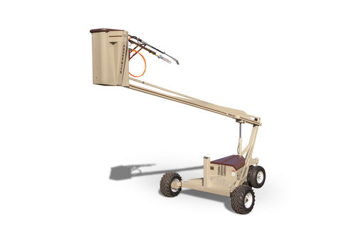 Articulated pruning tower - Prune-Rite - Jackrabbit - self-propelled ...