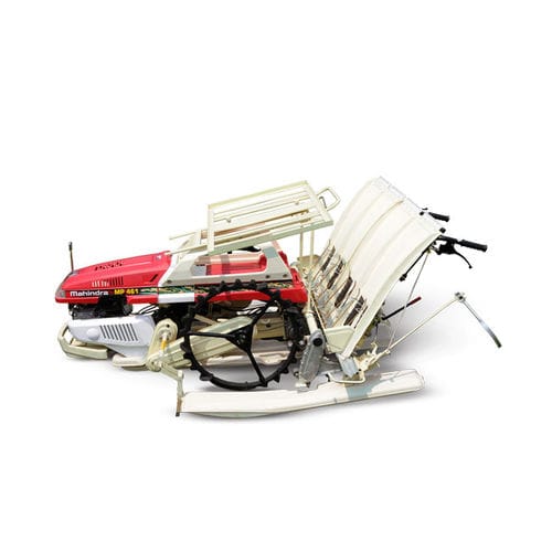 Rice transplanter - MP461 - Mahindra - manual / 4-row / self-propelled