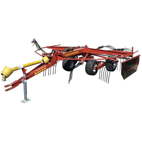 Rotary rake - HR939 - Pequea - side delivery / single-rotor