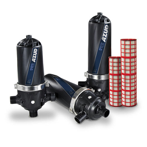 Mesh irrigation filter - MODULAR 300 - AZUD - plastic / versatile / modular