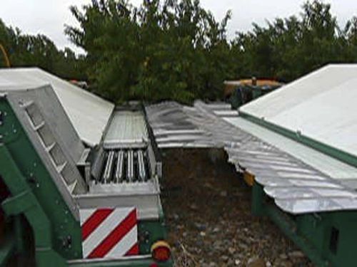 Apricot tree shaker - M06 - Somaref - apple / self-propelled / hydraulic