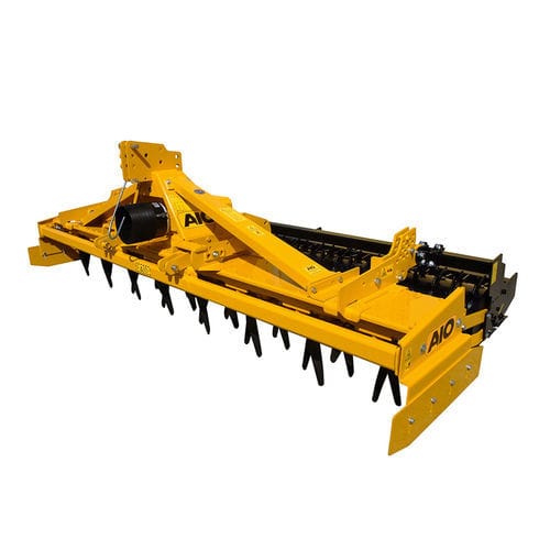 Power harrow - IK series - AIO SRL - with roller / folding