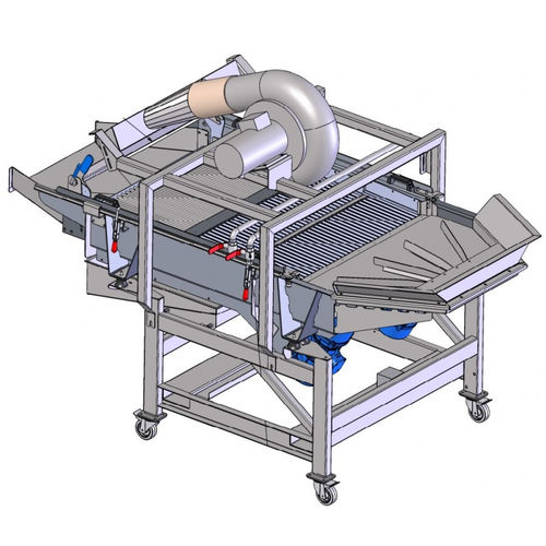 Grape sorting table - TVT1810 - Amos Industries - vibrating mesh ...