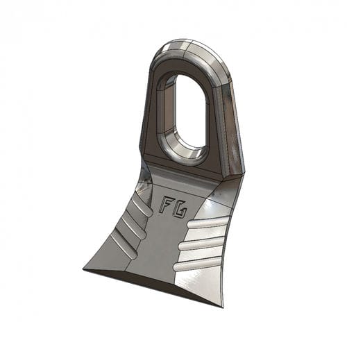 Mower flail knife - FG000054 - Forges Gorce