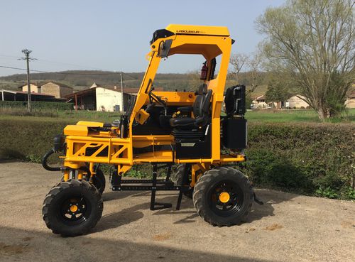 Straddle tractor - 56 - GRV - hydrostatic / vineyard / with cab