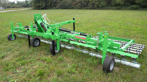 Spring tine harrow - Airflex series - Marsaglia - folding / with seeder ...