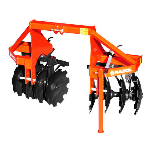 Mounted disc harrow - CCU - SOCIETE NOUVELLE RAZOL - 3-point hitch