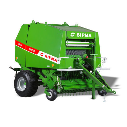 Round baler - PS 1315 HUZAR - Sipma - fixed chamber / with bale wrapper ...