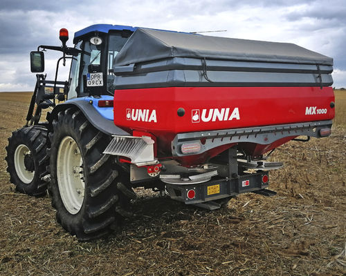 Mounted fertilizer spreader - MX series - Unia - dry / granular ...