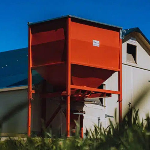 Mobile receiving hopper - CABI BOX - CABI GROUP