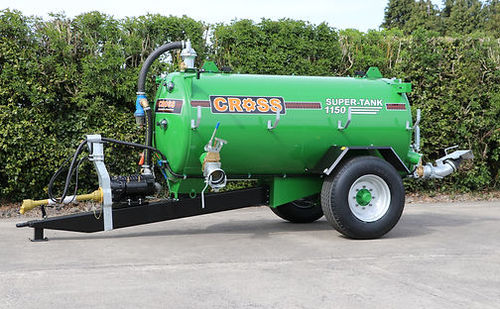 Single-axle slurry tanker - ﻿﻿Non-Recessed - Cross Agricultural ...