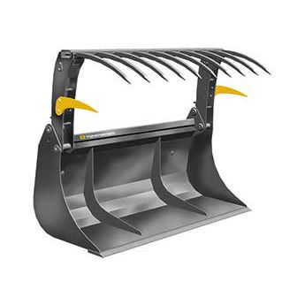 Silage unloading shovel bucket - MULTIBENNE - Quicke