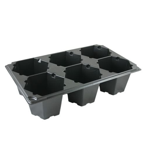 Polystyrene plug tray - 600-6L - Ainong USA Corporation - reusable / square