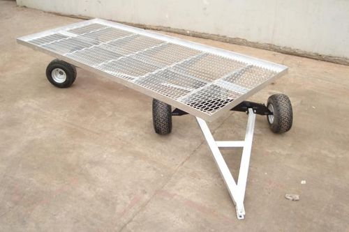 Greenhouse transport cart - Ellis Products Inc Mitchell - platform / metal