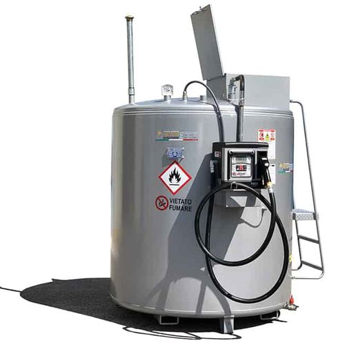 Fuel tank - CUBE70 B.SMART - DEMO SERBATOI - diesel fuel / vertical / metal
