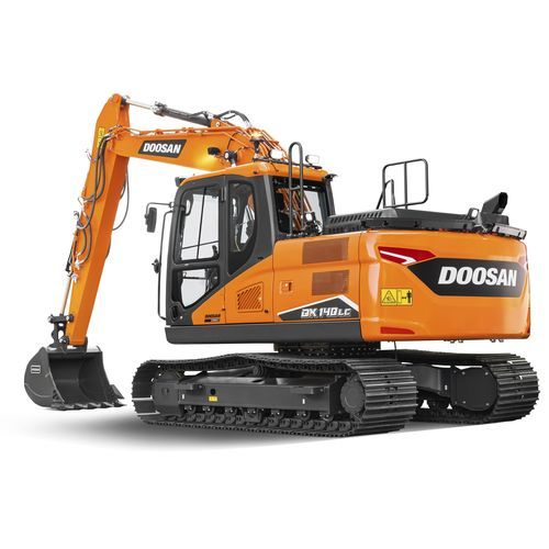 Tracked excavator - DX140LC-7 - DOOSAN INFRACORE CO. LTD - hydraulic