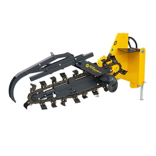 Trencher with chain - CTM120 - MAKBRENT - tractor-mounted