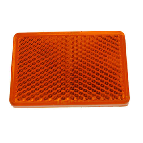 Rectangular reflector - 039 series - LO SNODO Srl - red / white / orange