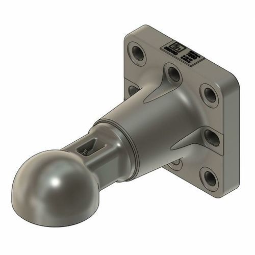 Fixed towing eye - 95600 - LO SNODO Srl - with flange connection / for ...