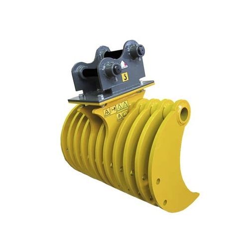 Excavator rake - RE0 / RE1 / RE2 - RCM Srl - forestry / rigid