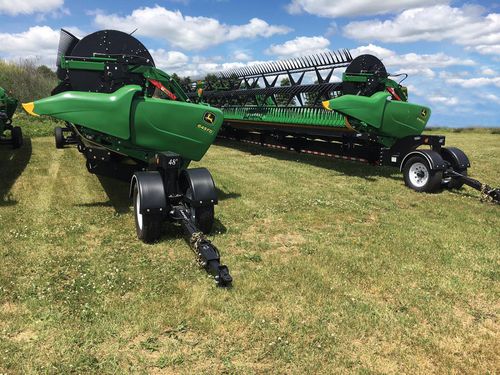 Single-axle header trailer - 8500 series - Yetter Manufacturing ...